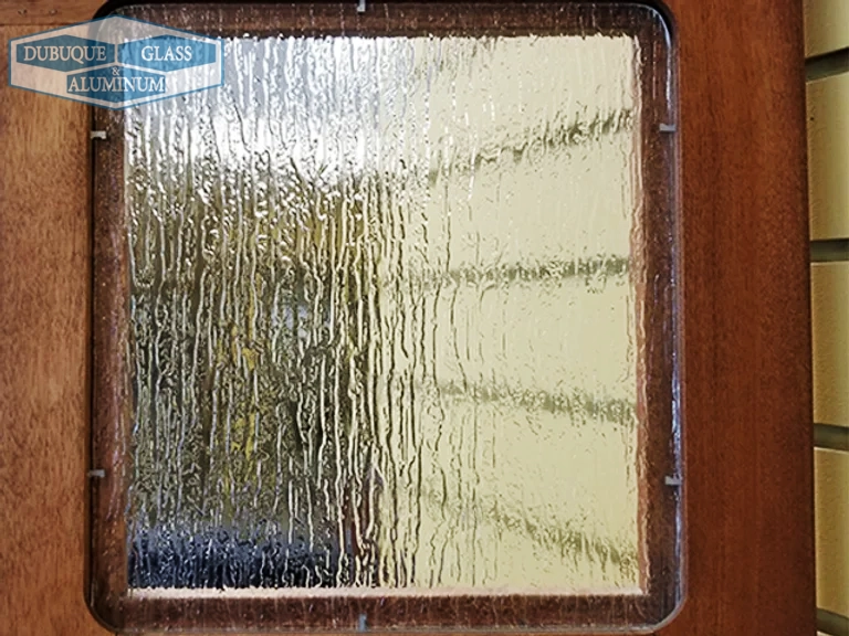 Dubuque Glass & Aluminum | Pattern Glass - Rain - Dubuque Glass & Aluminum